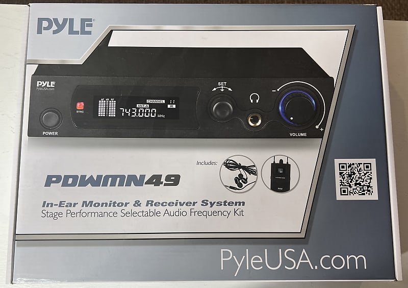 Pyle Pro In-Ear Monitor and Receiver System - PDWMN49 2020 | Reverb
