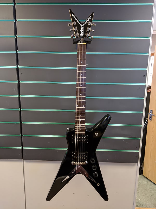 Washburn Dime 332 Diamond Darrell Signature Black | Reverb Canada