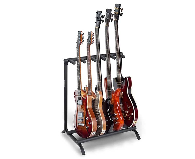 RockStand RS20861 Multiple Guitar Rack Stand - for 5 Electric | Reverb