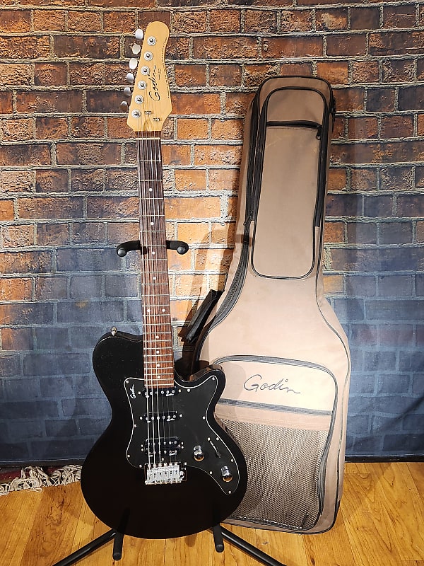 Godin SD 22 Black w/ Original Gig Bag | Reverb