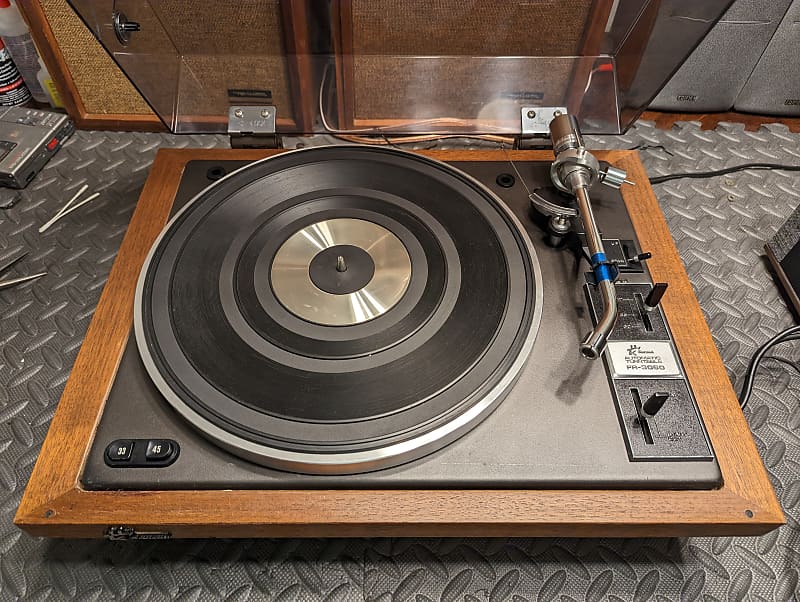 Sansui FR-3060 HiFi Automatic Turntable Clean | Reverb