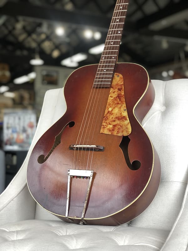 Steve Chipman Conversion Kay Harmony with K&K pickup | Reverb