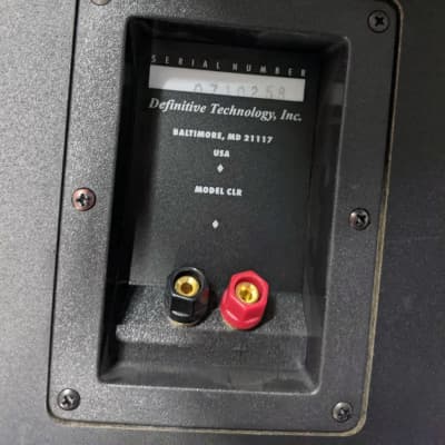 Definitive Technology CLR-1000 Speakers Pair | Reverb