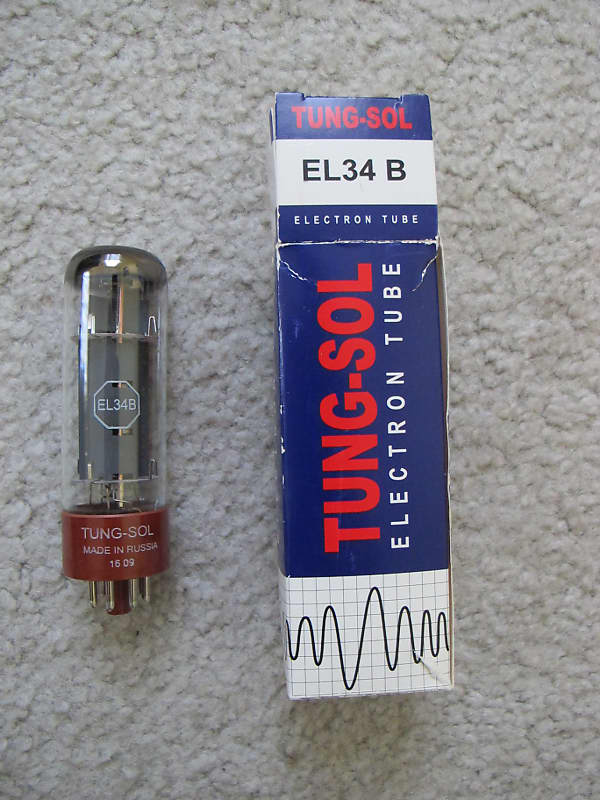 Tung-Sol EL34B Tube, new | Reverb