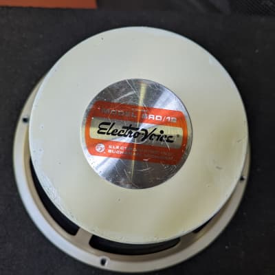 1960s Electro-Voice SRO "Coffee Can" Alnico Magnet 12" | Reverb