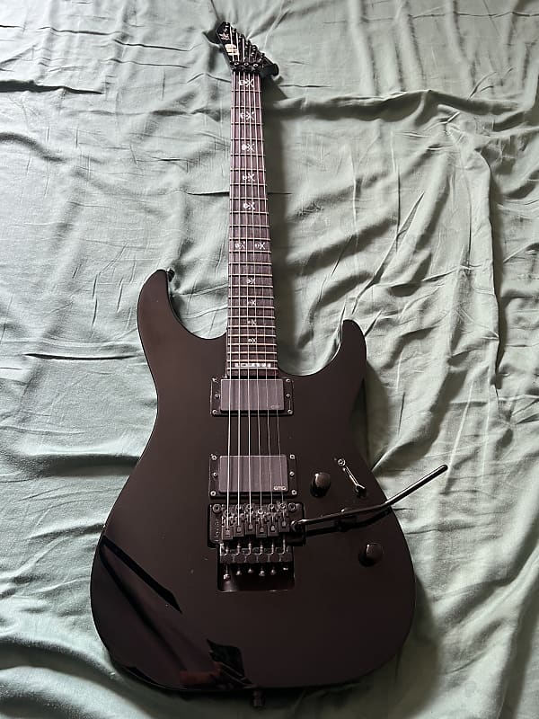 ESP LTD KH-602 Kirk Hammett Signature 2004 - Present - Black | Reverb