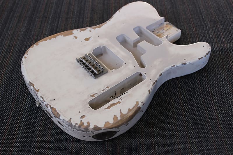 Fender Vintage Road Worn Aged Relic HSS Telecaster Body Tele | Reverb