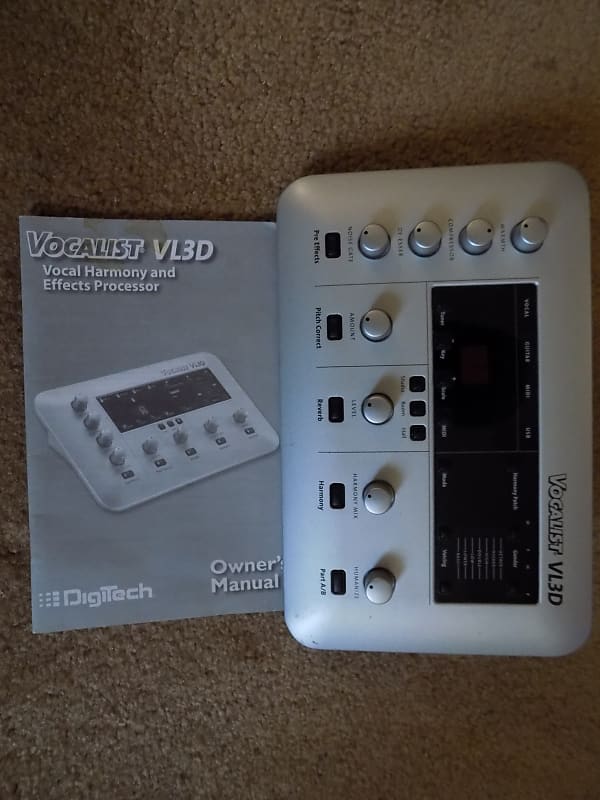 Digitech Vocalist VL3D Vocal Harmonizer | Reverb