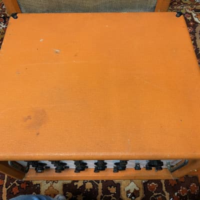 Vintage 1960s Orange Matamp 200w KT88 PA 5 Channel Mixer | Reverb