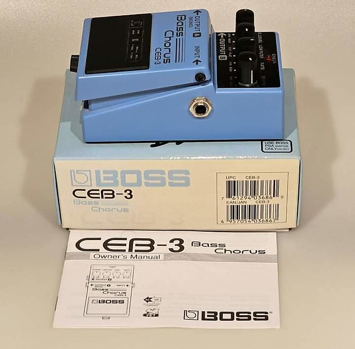 Boss CEB-3 Bass Chorus (Dark Gray Label) 2001 - Present - | Reverb