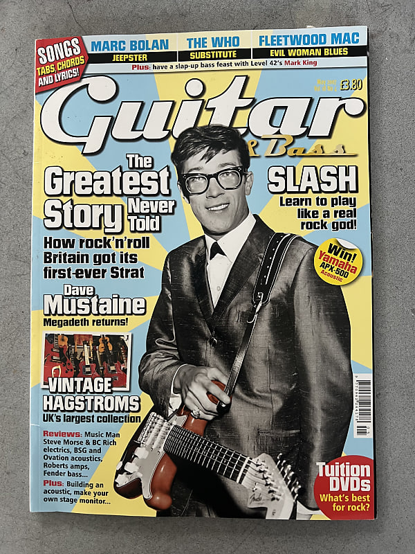 Guitar Magazine Hank Marvin Slash 2007 - Multi | Reverb