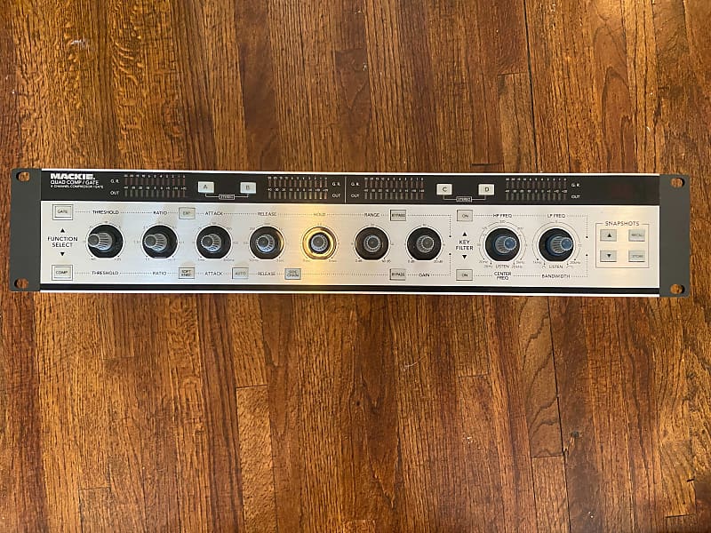 Mackie Quad Comp / Gate | Reverb