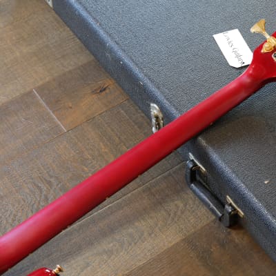 Spector Euro 4 LX 4-String Electric Bass Guitar Trans Red + | Reverb