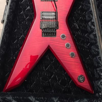 Dean Dime Rebel 2013 - Trans Red, DIMEBAG Rebel! Rare! | Reverb