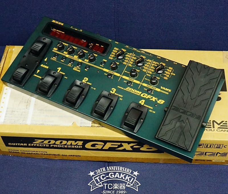 Zoom Gfx 8 Guitar Effects Processor | Reverb