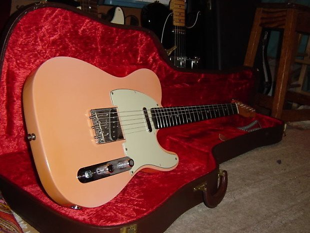 Fender Style Poodle Case Brown /Red Telecaster & Stratocaster | Reverb