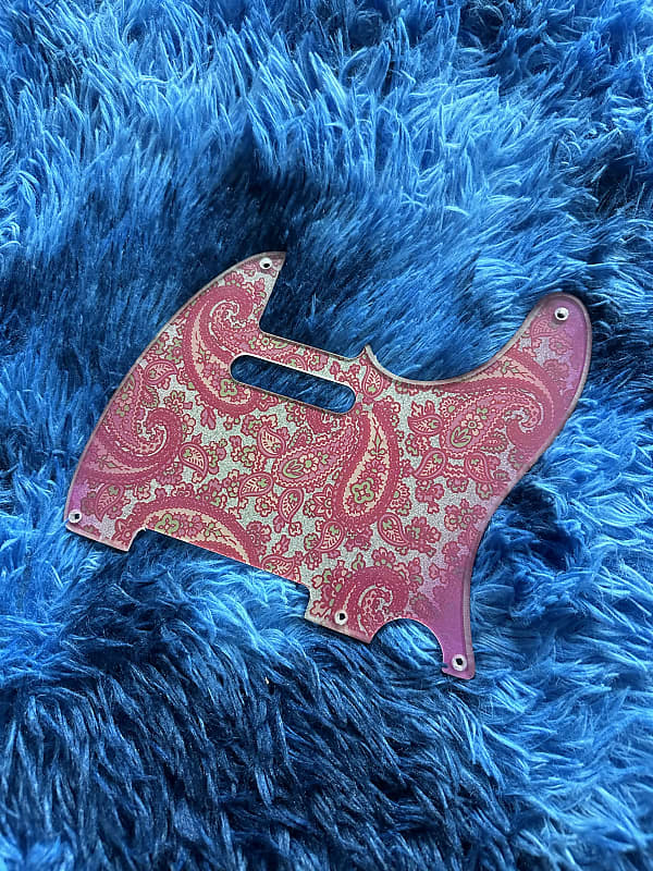 Fender Telecaster Pink Paisley Pickguard | Reverb
