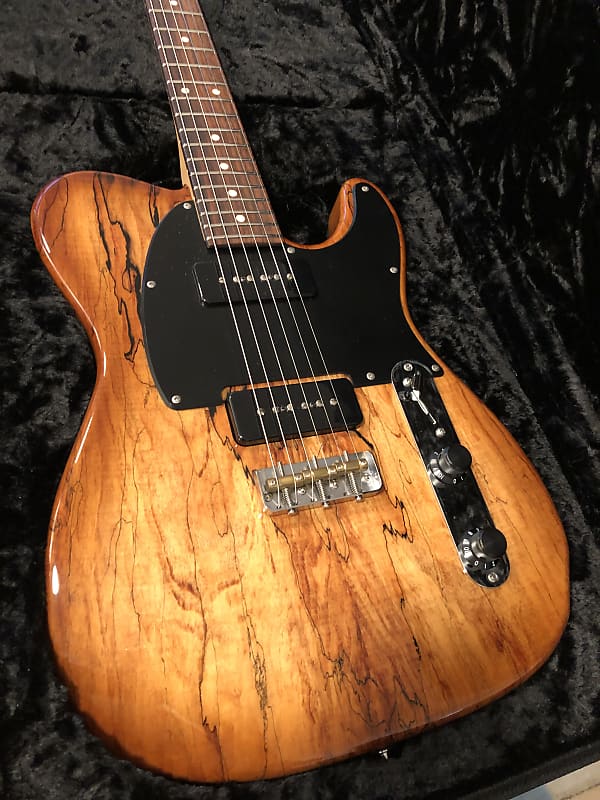 Suhr Custom T - Spalted Maple Top P90s Make an Offer | Reverb
