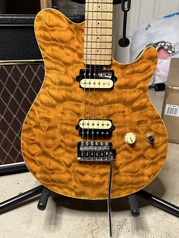 Ernie Ball Music Man OLP MM 1 2003 - Flamed Maple Top | Reverb