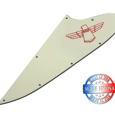 Parchment 3 Ply 8 Hole Pickguard for Epiphone Firebird | Reverb