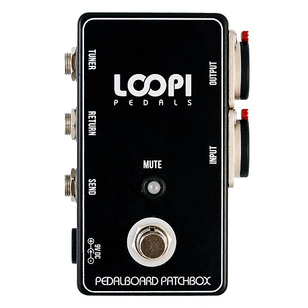 Loopi Pedals Pedalboard Patchbox with Mute | Reverb