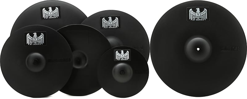Pintech 5-piece Practice Cymbal Set Bundle with Pintech | Reverb