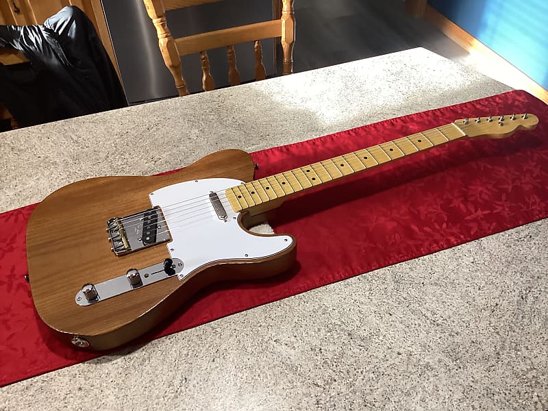 Musikraft Blackguard neck Custom roasted pine telecaster 2023 | Reverb