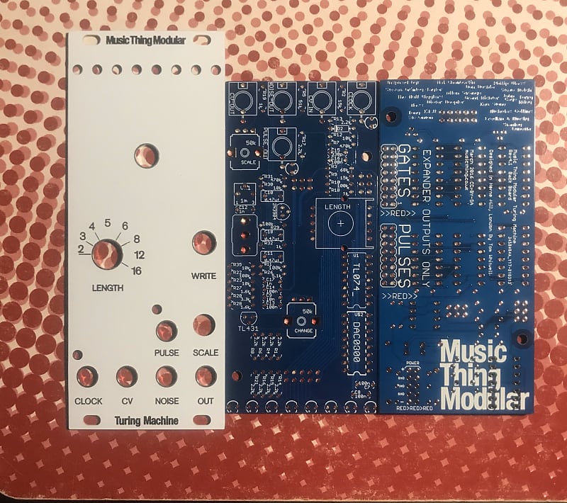 music thing modular turing machine mk 2 (panel+pcbs) white | Reverb
