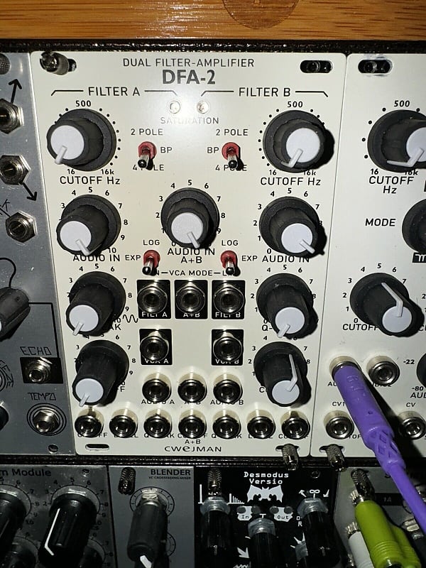 Cwejman DFA-2 Dual Filter Amplifier 2023 - Eggshell | Reverb