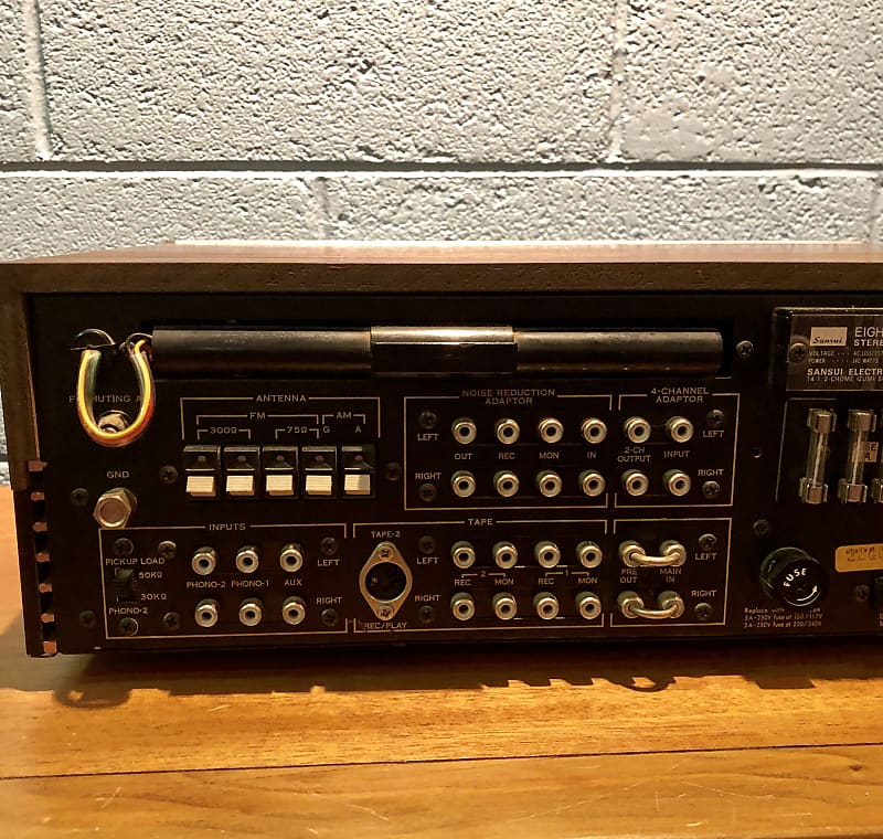 Sansui Eight Deluxe Stereo Receiver | Reverb