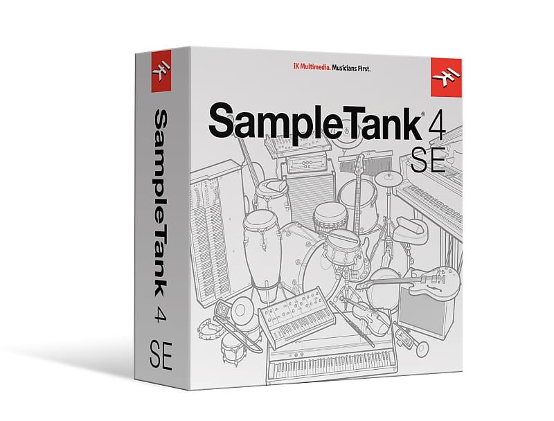 IK Multimedia Sampletank 4 SE Sample Based Workstation With | Reverb