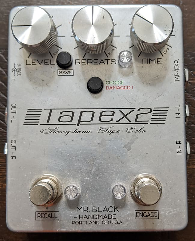 Mr. Black Tapex2 with Tap Tempo Controller | Reverb