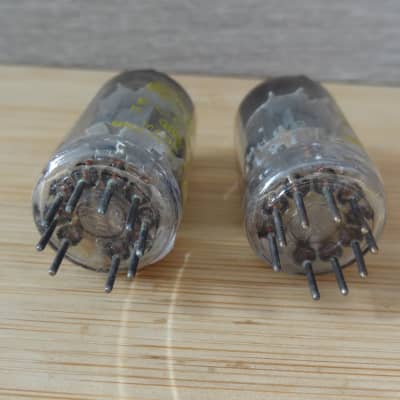 Perfect super rare 1963 MULLARD ecc83 12AX7 matched pair | Reverb