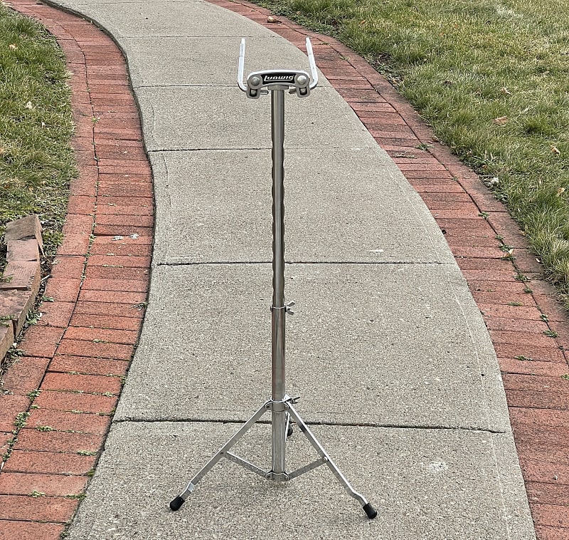 Vintage Ludwig Compact Double Tom Floor Stand | Reverb