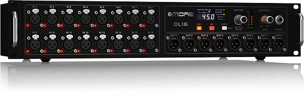 Midas DL 16 | Reverb