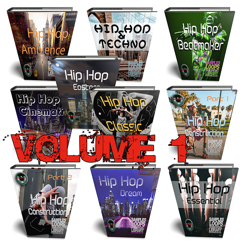 HIP-HOP MEGA Bundle Part 1 - 10 Large Essentials Samples/Loop | Reverb