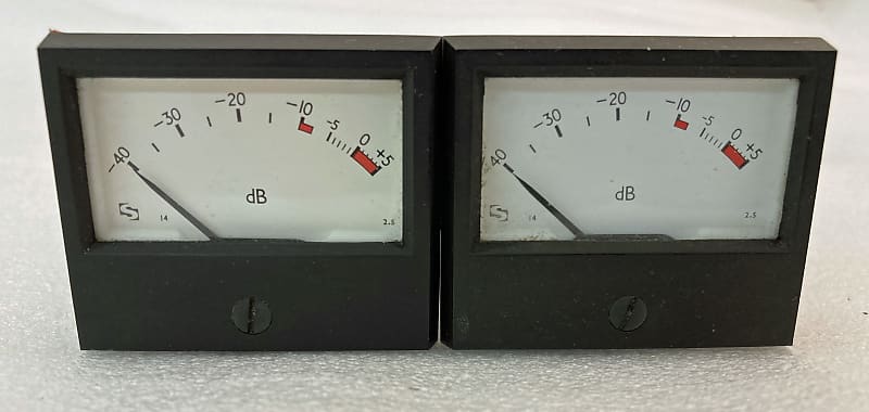 Pair of NTP 250-9442 / Sifam VU Meter With Transformer and | Reverb