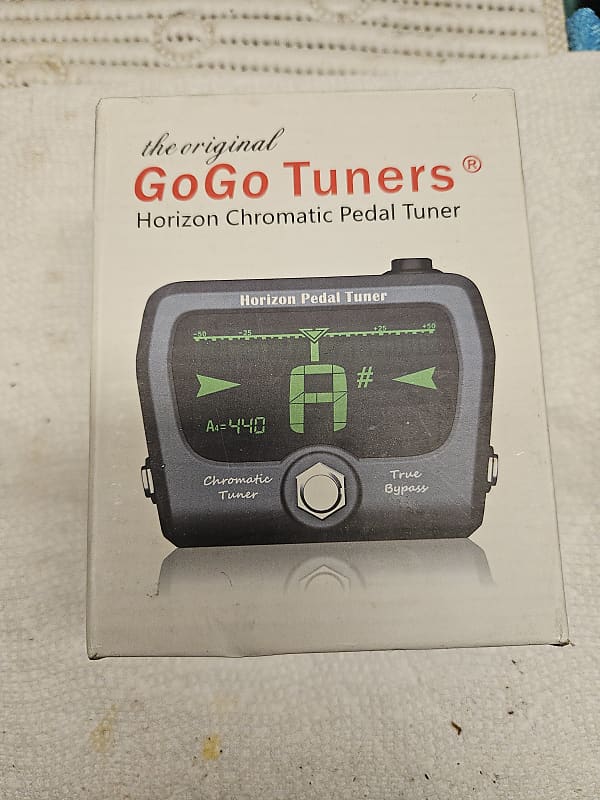 GoGo chromatic tuner In box with paperwork | Reverb