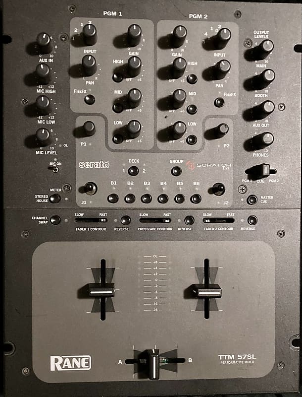 Rane TTM 57SL REFURBISHED PERFORMANCE MIXER 2007 Black/Gray | Reverb