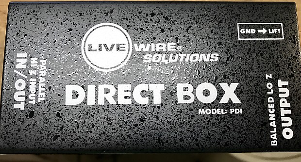 Livewire Solutions PDI - Heavy Duty Direct Box - LIKE NEW! | Reverb