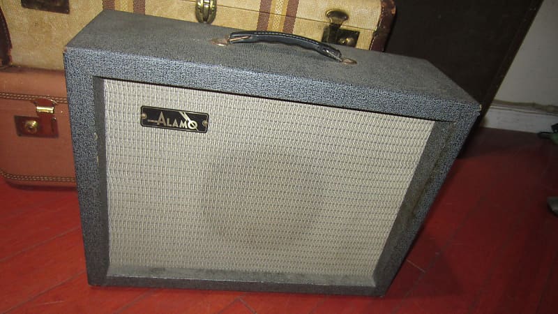 ~1964 Alamo Small Combo Amp Grey | Reverb UK