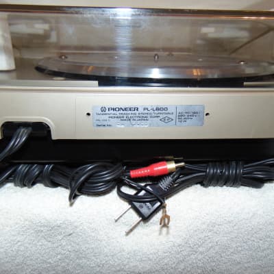 Pioneer PL-L800 Linear Tracking Turntable-IOB - Silver | Reverb