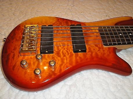 Spector Legend Custom 6 Amberburst | Reverb