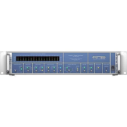 New RME Audio M-16 AD - 16-Channel High-End Analog to | Reverb