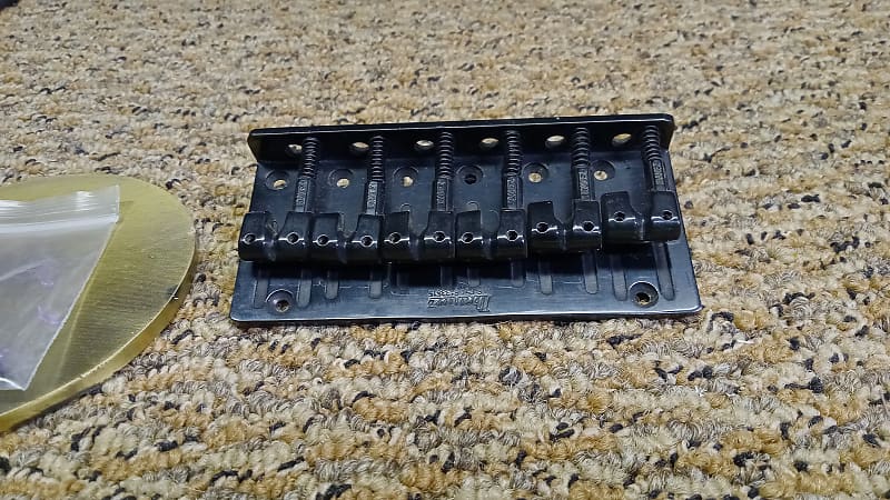 Ibanez B16 6 String Bass Bridge, Black zm | Reverb