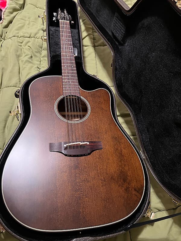 Takamine P1DC-12 2020 - Satin Molasses | Reverb