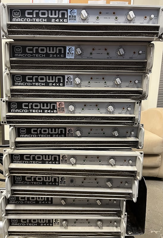 Crown Macro-Tech 24x6 | Reverb