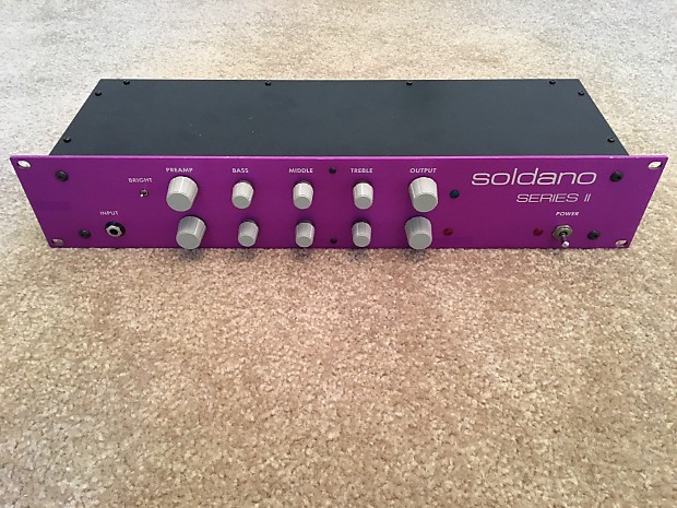 Soldano SP77 Tube Guitar Preamp | Reverb