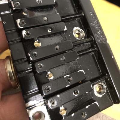 vintage fodera 5 string bass bridge 1987 monarch 1987 crome | Reverb