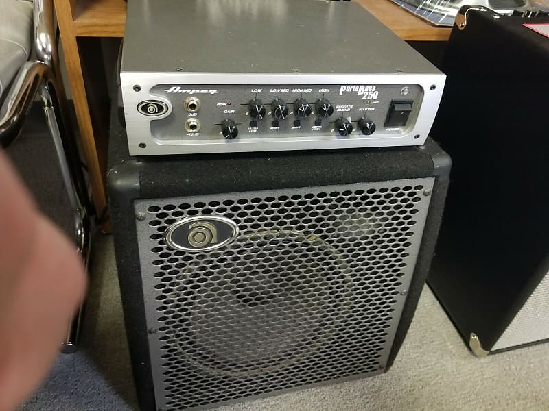 Ampeg PB-250 250watt Bass Head & Speaker & Lightweight | Reverb